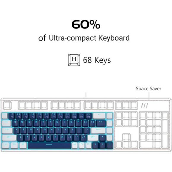 Video Games & Consoles | Portable 6 Mechanical Gaming Keyboard Mkbox ...